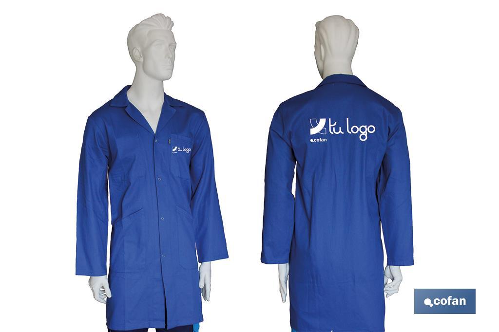 Dark Blue Lab Coat | Limeur Model | 100% Cotton Material | Navy Blue ...