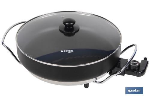 Electric pan | Belice Model | 1,500W | Steel base with non-stick ...