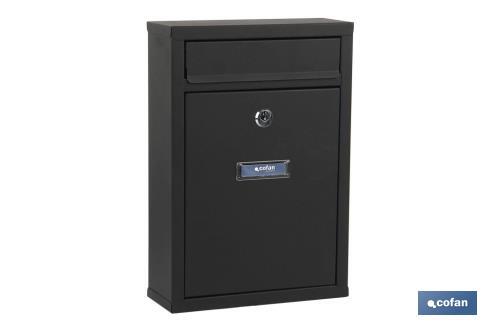 OUTDOOR LETTER BOX "LETTER" | Références | Cofan