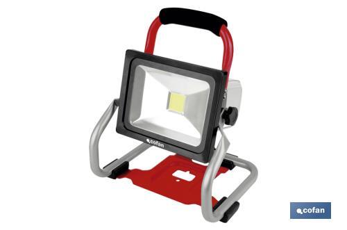 Projecteur Led portable à batterie Lithium-ion | 18V | 20W I 3 ...